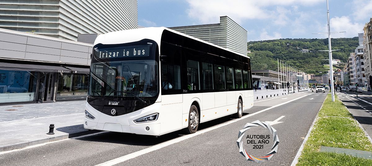 Irizar ie bus wins the Bus of the Year 2021 award - Irizar Brasil